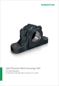 Split plummer block housings ses - Rodacenter